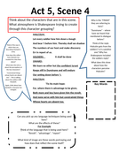 Macbeth: Act 5, Scene 4 | Teaching Resources