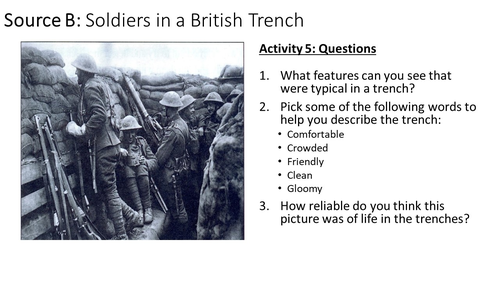 Life in the Trenches | Teaching Resources