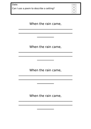 Lila and the Secret Of Rain | Teaching Resources
