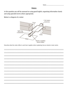 AQA KS4 GCSE Physics (Science) Motor Effect Lesson & Activities ...