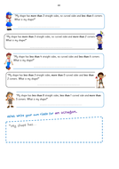 2D Shape Riddles - Comparing Properties | Teaching Resources