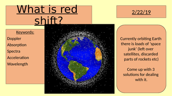 What is red shift? (GCSE space Doppler effect) | Teaching Resources