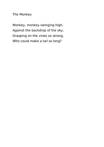 The Tyger Classic Poetry English Plans | Teaching Resources