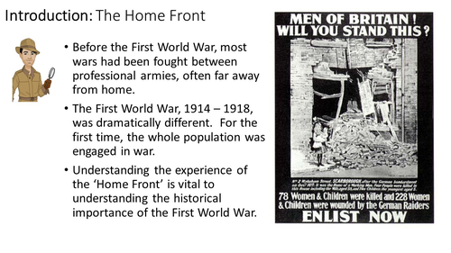 Market Place Activity - First World War Home Front | Teaching Resources