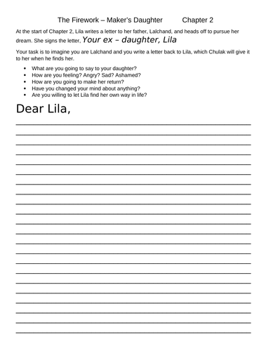 Firework - Maker's Daughter Literacy Pack for Years 5 and 6 | Teaching ...