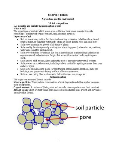 IGCSE ENVIRONMENTAL MANAGEMENT | Teaching Resources