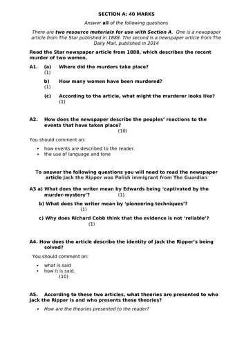 GCSE English Language Eduqas / WJEC Component 2 Paper and Power-point ... GCSE English Language Eduqas / WJEC Component 2 Paper and Power-point ...