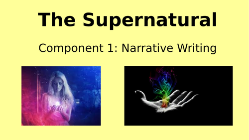 KS3 SOW on The Supernatural | Teaching Resources