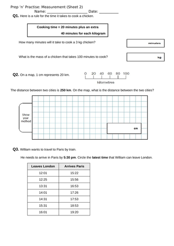 Y6 SATs homework - Six weeks, 24 documents ' Prep and Practise ...