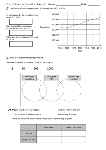 Y6 SATs homework - Six weeks, 24 documents ' Prep and Practise ...
