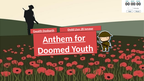 Year 9 War Poetry - "Anthem for Doomed Youth" by Wilfred Owen ...