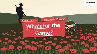 Year 9 War Poetry - "Who's for the Game" by Jessie Pope | Teaching ...
