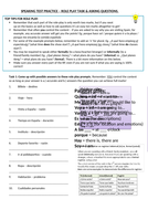 GCSE Spanish Role Play Worksheet | Teaching Resources