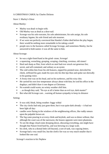 A Christmas Carol and Creative writing SOW- 26 lessons | Teaching Resources