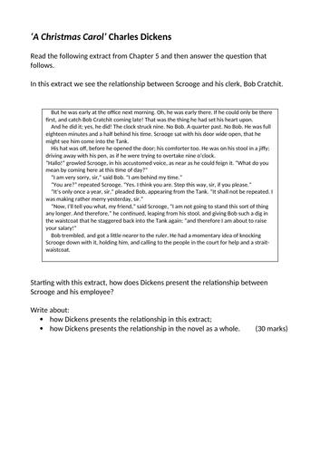 A Christmas Carol and Creative writing SOW- 26 lessons | Teaching Resources