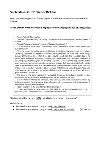 A Christmas Carol and Creative writing SOW- 26 lessons | Teaching Resources