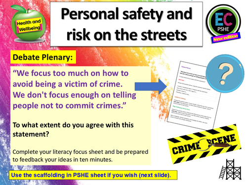 Personal Safety | Teaching Resources
