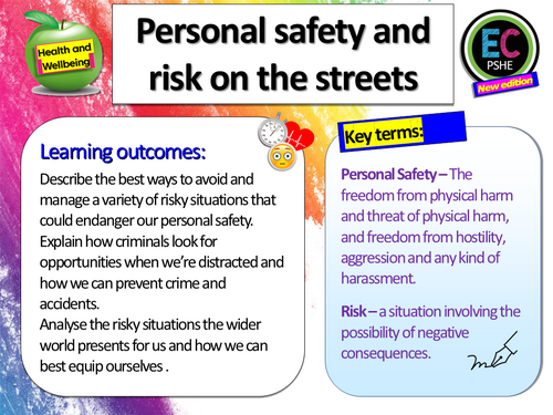 Personal Safety | Teaching Resources
