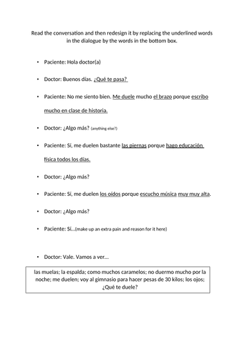 Unit 1 Everyday life at home and school (D-ailments) - Edexcel ...