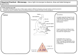 New 9-1 Biology GCSE Required Practical Revision | Teaching Resources
