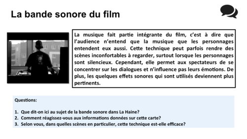 La Haine- Movie Study/ Etude du film- Les Techniques- A Level French ...