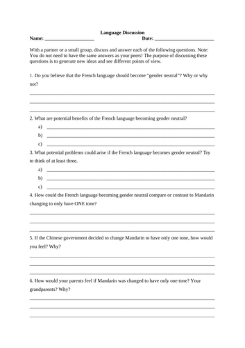 Create your Own Language Assignment | Teaching Resources Create your Own Language Assignment | Teaching Resources