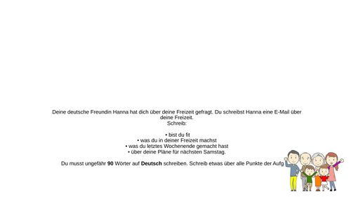 GCSE German Written Questions 90 and 150 Word Essay with Mark Schemes ...