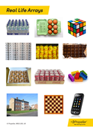 Real Life Arrays | MULTIPLICATION AND ARRAYS DISPLAY by PropellerEducation - Teaching Resources ...
