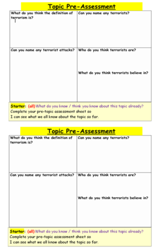 Terrorism | Teaching Resources