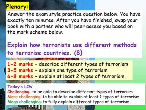 Terrorism | Teaching Resources