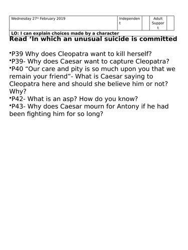 Antony and Cleopatra by Marcia Williams (Shakespeare adaptation ...