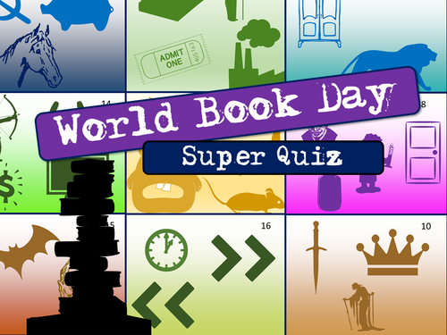 World Book Day Quiz | Teaching Resources