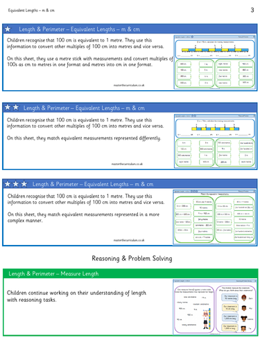 Year 3 - Spring Week 1- Length and Height - Differentiated Worksheets ...