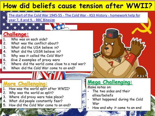Cold War Introduction | Teaching Resources