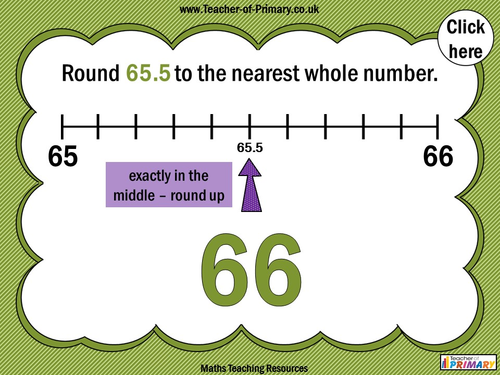 Rounding Decimals - Year 4 | Teaching Resources