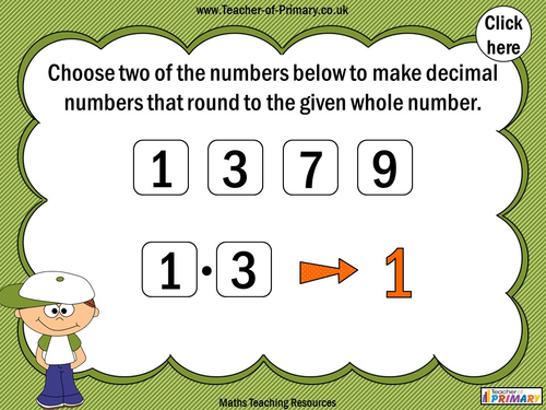 Rounding Decimals - Year 4 | Teaching Resources