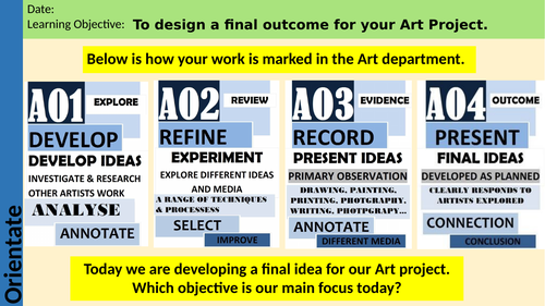 Art and Design Key Skills Scheme of Work | Teaching Resources