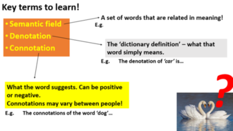 Semantic Field | Teaching Resources