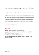 Lexical fields and extended metaphor starter | Teaching Resources