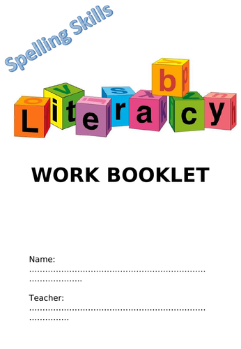 Literacy Workbook - Spelling Skills KS2 KS3 Intervention Booster ...