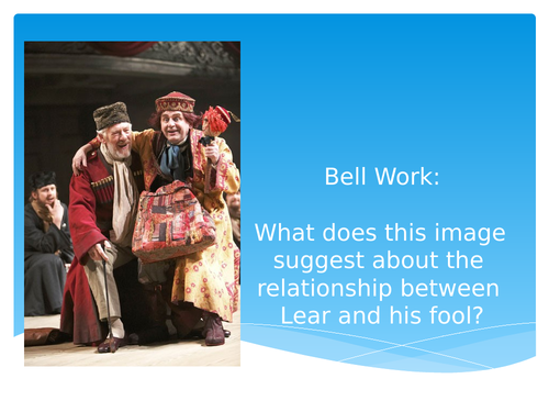 King Lear full SoW English Literature A Level KS5 | Teaching Resources