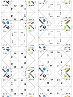 Mental Addition Cootie Catcher Activity (10 x complete and 10 x blank ...