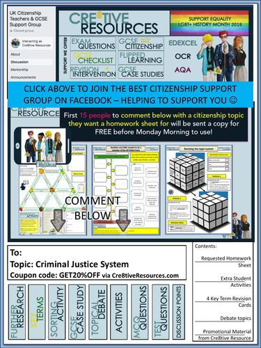 Crime and Law | Teaching Resources