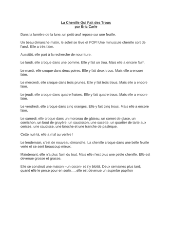 French Food and Drink Unit of Work | Teaching Resources