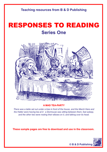 KS3 Responses to Reading Series One Sample Pages | Teaching Resources