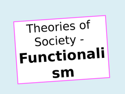 Functionalism 7/8 - Evaluation: Examples of Dysfunction (AQA GCSE / AS ...