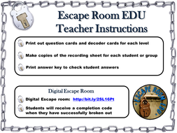 Genetics and Heredity Activity: AP Biology Escape Room (with Hardy ...