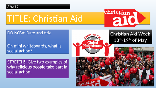 KS3 - Christian Aid | Teaching Resources