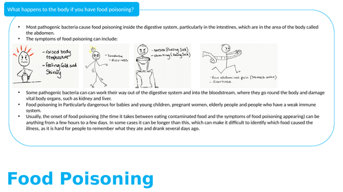 AQA GCSE Food Preparation & Nutrition section 3 lesson 5: Bacterial ...