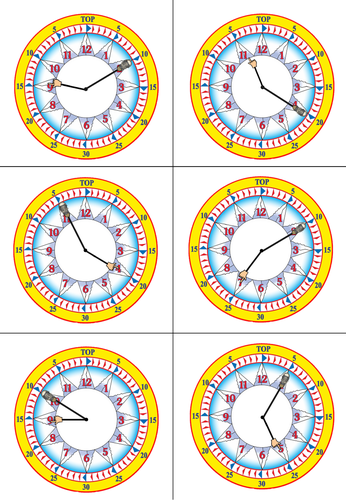 Learn to Tell the Time - Dyslexia Dyscalculia Friendly | Teaching Resources